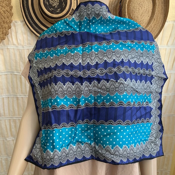 Vintage | Accessories | Vintage Designer Codelo Silk Scarf | Poshmark